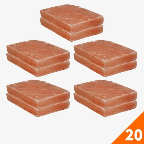 Himalayan Salt Blocks for wall 8"x8"x2" - Himalayan Salterz