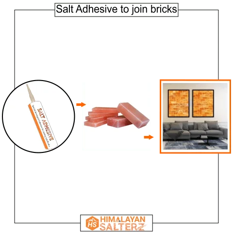 Salt Adhesive for wall to glue bricks - Himalayan Salterz